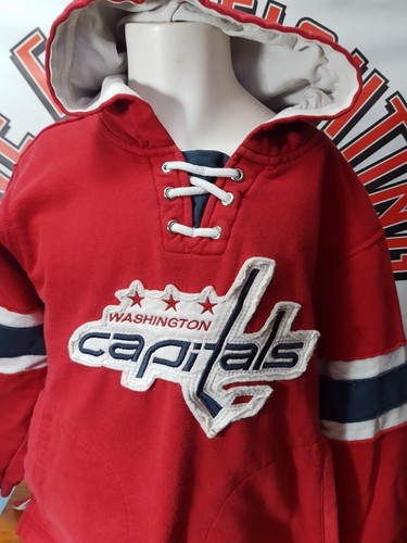 WASHINGTON CAPITALS YOUTH VINTAGE DISTRESSED STYLE CCM HOODIE NHL | eBay