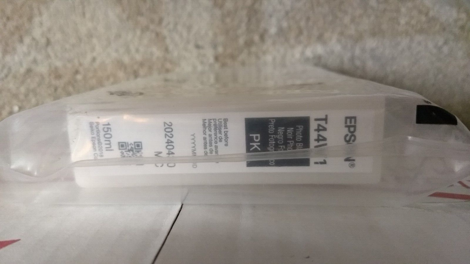 2024 Genuine Epson T44W1 Photo Black Ink SureColor SC-P7570 SC-P9570 ...