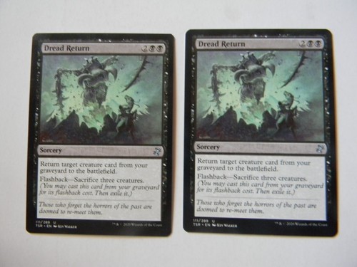 DREAD RETURN : TIME SPIRAL REMASTERED : MTG : SET OF 2 : 2020 : NM | eBay
