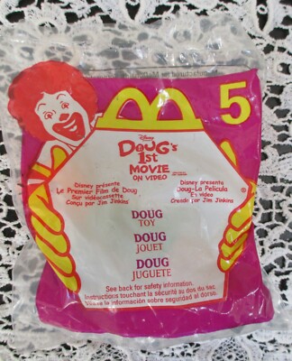 McDonald's Doug's 1st Movie Doug Toy #5 1999 NEW | eBay