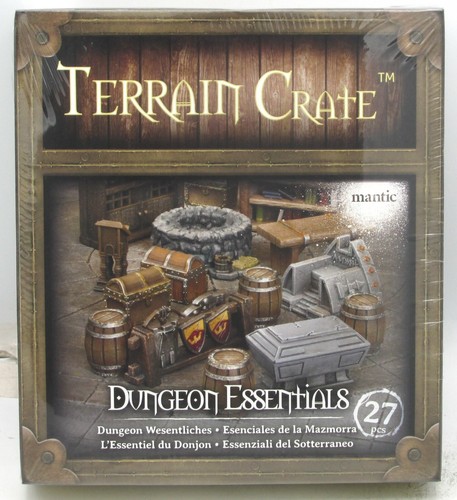 Terrain Crate MGTC103 Dungeon Essentials (27 Pieces) Scenery Miniatures ...