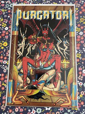 PURGATORI PRELUDE #1 JIM BALENT SIGNED COVER 1996 CHAOS COMICS catwoman ...