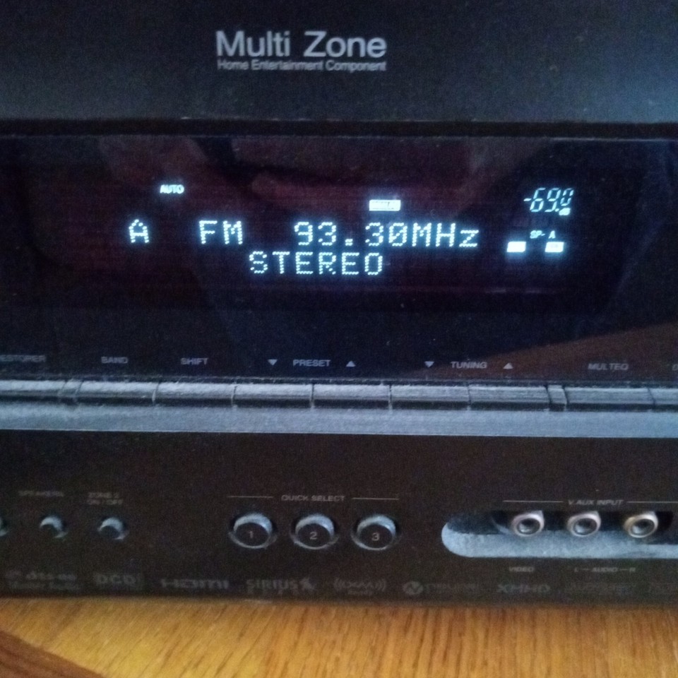 Denon AVR 789 Home Theater Receiver | 7.1 Channel | Black | Multi Zone ...