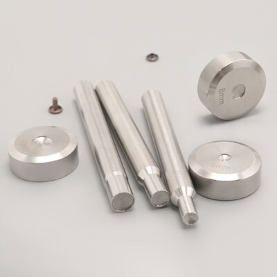 Double Cap Rivets Setting Tool Kit Rivet Punch Setter Hand Tool For ...