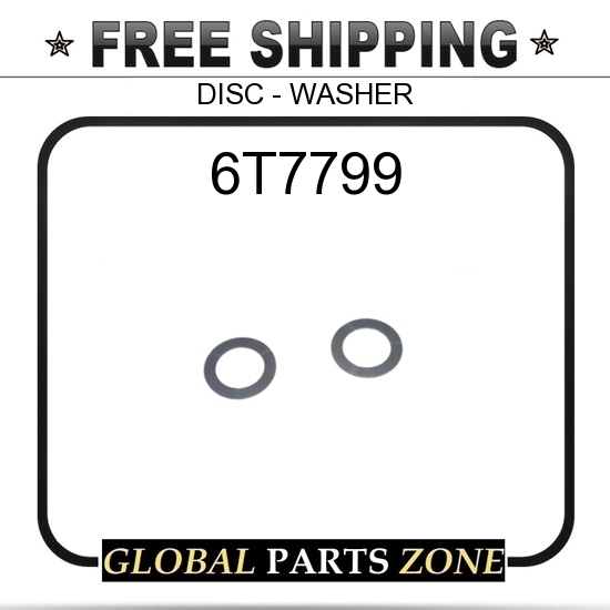 6T7799 - DISC - WASHER 6P5005 8E8304 2P2886 7G0894 7M5731 fits ...