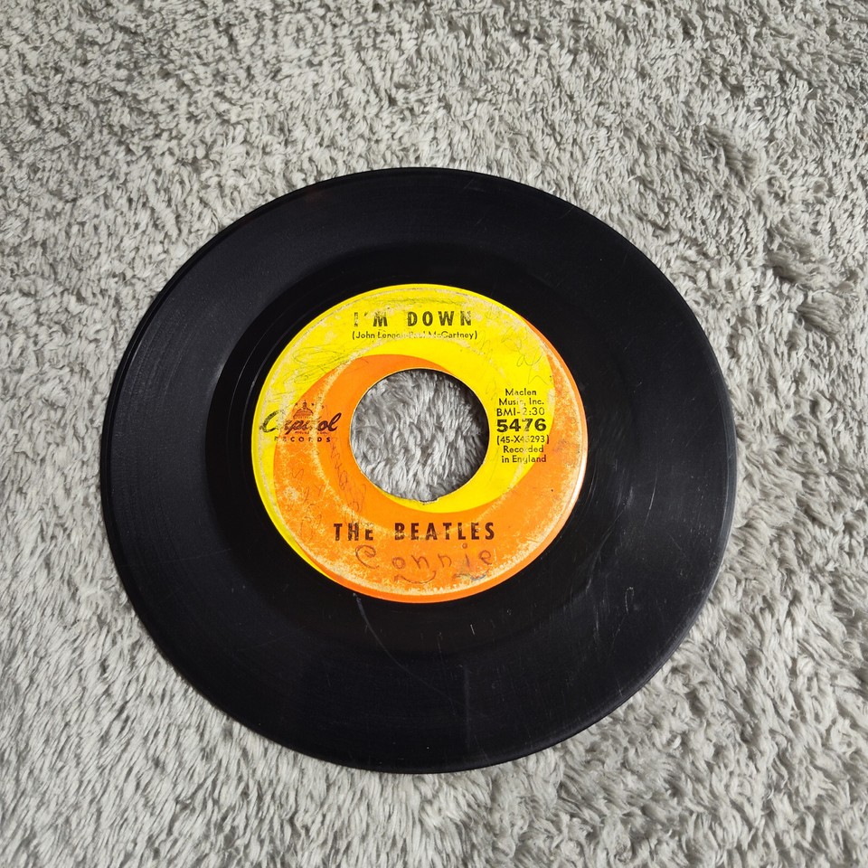 Beatles - Help! / I'm Down - 45 RPM 7" Vinyl 1965 - Capitol 5476 | eBay