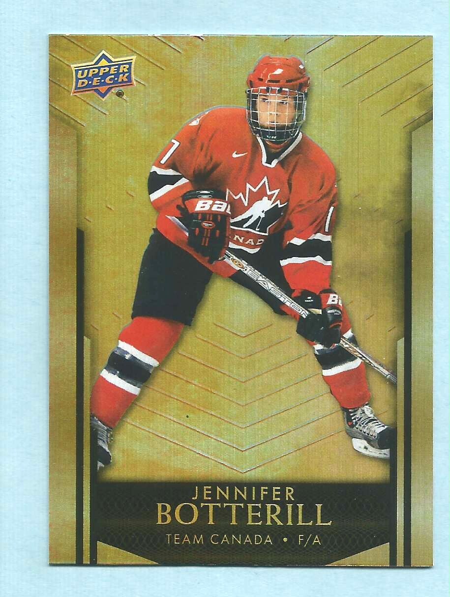 2022-23 UD Tim Hortons Hockey LEGENDS Jennifer Botterill #91 WOMEN'S ...