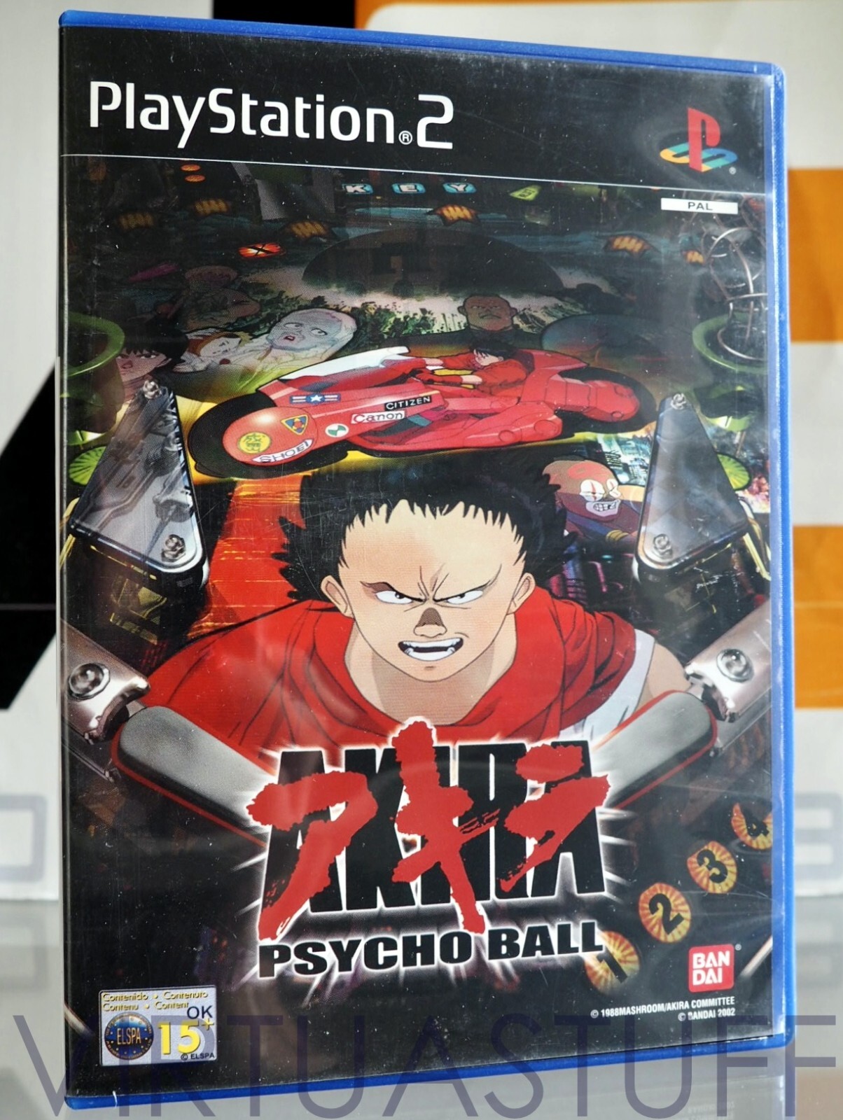 Akira Psycho Ball, Sony Playstation 2, PS2 Italian Market, Euro, gamer ...