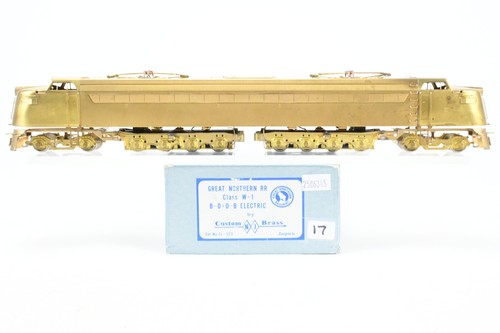 HO NJ Custom Brass GN Great Northern General Electric W-1 Class 2-D+D-2 ...