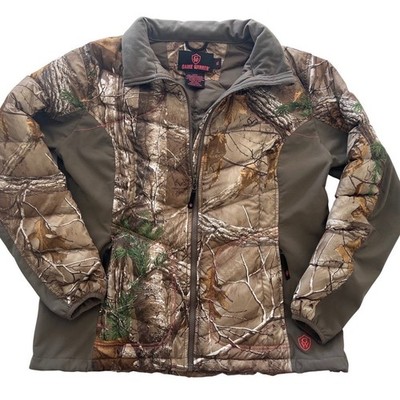 Game Winner Ladies Realtree Camo Down Puffer Jacket Insulated Warm ...