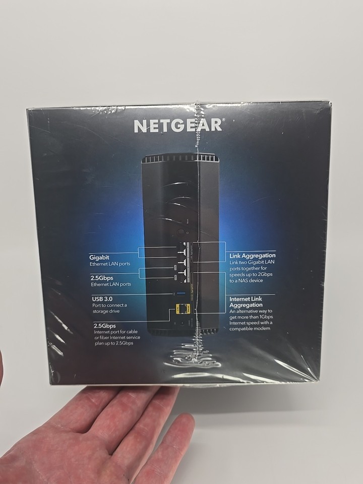 NETGEAR Nighthawk RS280S (Wi-Fi 7) BE9200 Tri-Band Router NEW~FACTORY ...