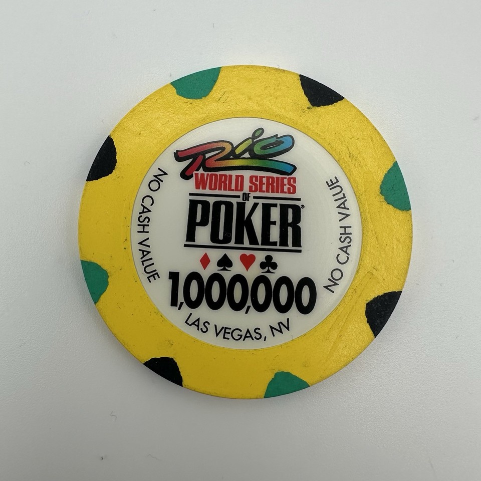 WSOP Rio Paulson Main Event 1M RFID Tournament Chip | eBay