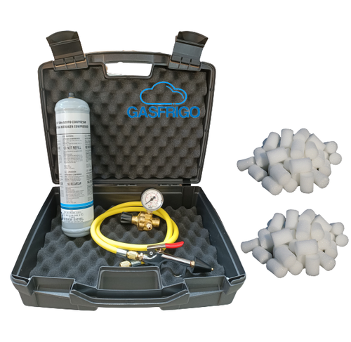 KIT AZOTO CLEAN LAVAGGIO TUBAZIONI IMPIANTO CLIMATIZZATORE PROIETTILI 1 ...