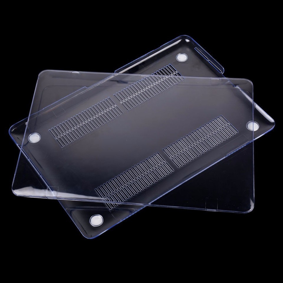 Clear Hard Shell Case for 2012-2024 Macbook Air Pro 16 15 13.6 13 12 11 ...