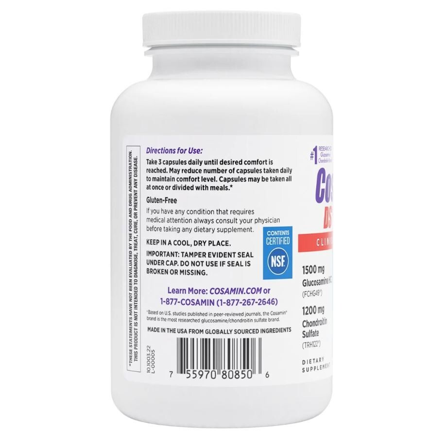 Cosamin DS Joint with Glucosamine & Chondroitin 230 Capsules (Old ...