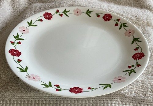 Corelle Spring Pink and Red Dinner Plate 10 1/4" | eBay