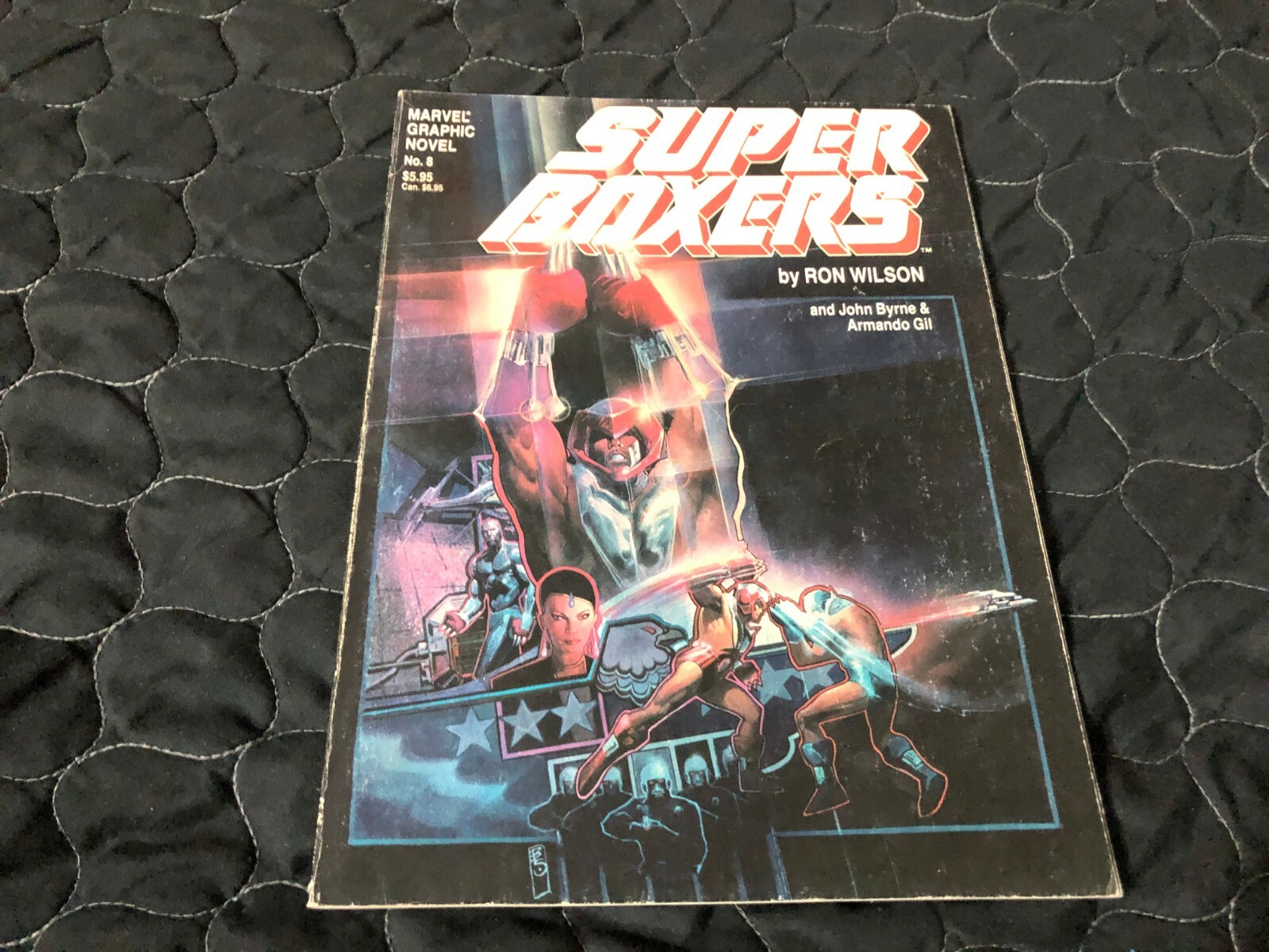 vintage Marvel Graphic Novel - SUPER BOXERS - John Byrne | eBay