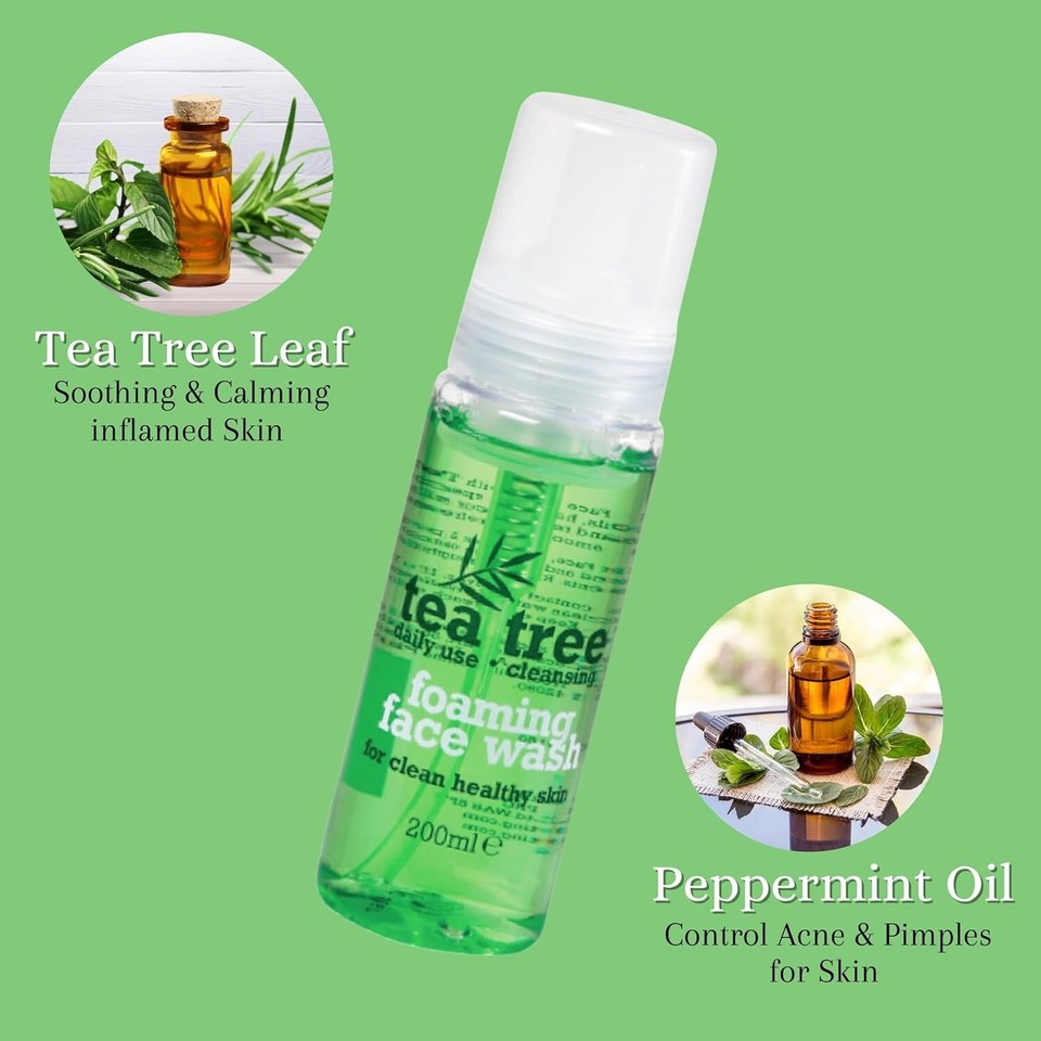 Tea Tree Foaming Face Wash 200Ml x 6 | eBay UK