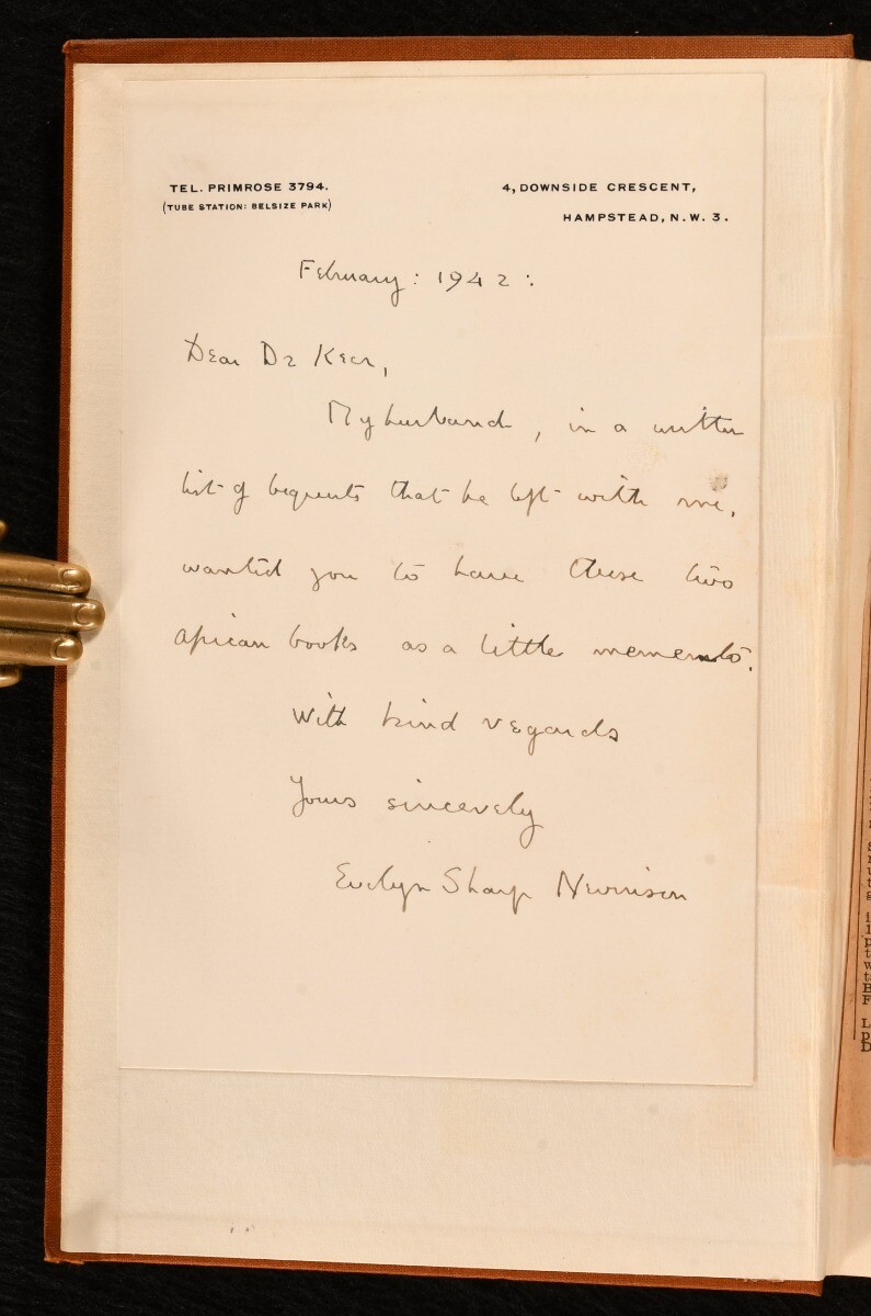 1933 A Fossicker in Angola Malcolm Burr Illustrated Signed 1st Edition ...