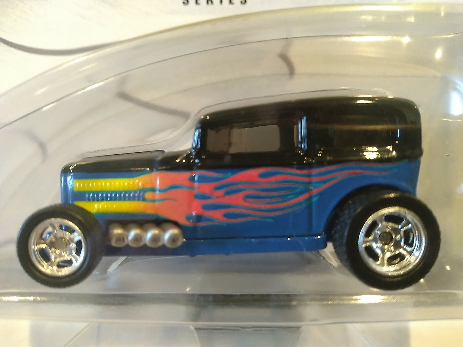 HOTWHEELS STREET RODDER SERIES 'MIDNIGHT OTTO' #2/4 w/REAL RIDERS MINT ...