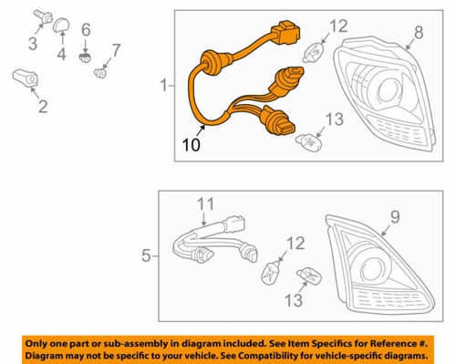 81555-48020 Toyota Socket & wire sub-assy, rear combination lamp, rh ...