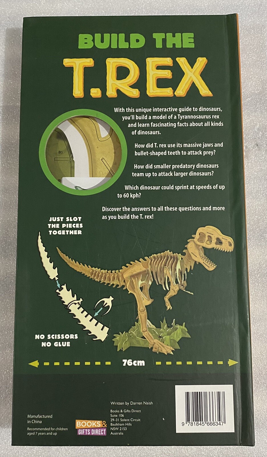 BUILD THE T REX *BRAND NEW* MODEL & BOOK | eBay