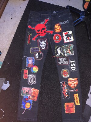 Custom MST jeans zillakami City Mourge 34x36 size | eBay