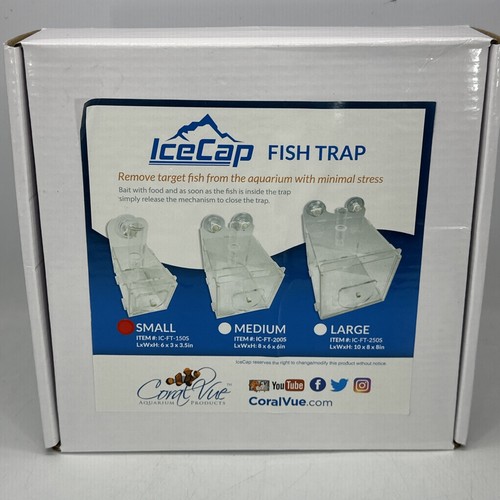 ICECAP FISH TRAP SMALL IC-FT-150S Removes Target Fish From Aquarium 6x3x3.5 | eBay