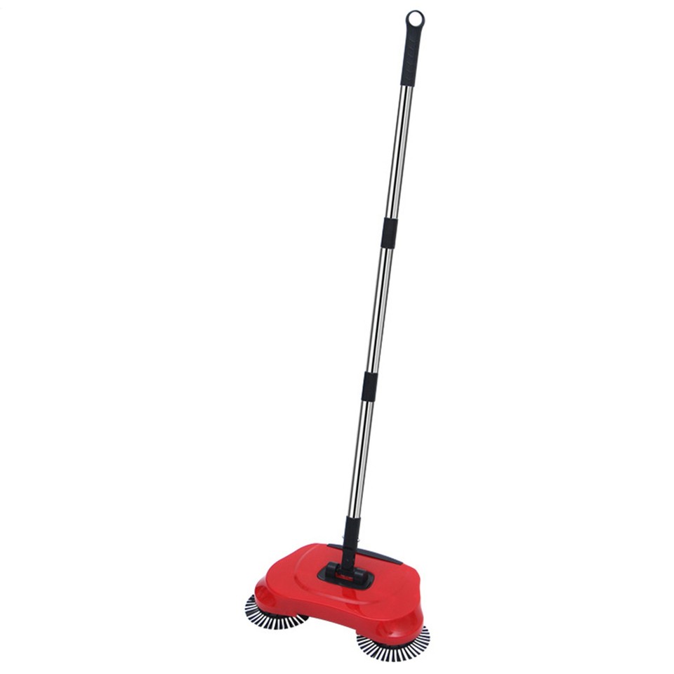 Hand Push Floor Sweeper Non Electric Vacuum Broom Floor Cleaning Tools ...