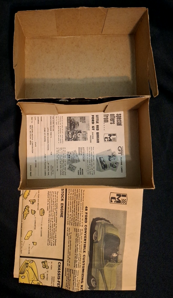 MPC HAWK IMC Cars VINTAGE LOT MODEL KITS 4 EMPTY BOXES w/Instructions 1 ...