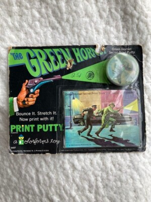 The Green Hornet 1966 Print Putty Colorforms - Vintage & Rare | eBay