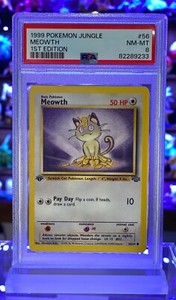 Meowth 1999 Jungle #56/64 1st Edition Price Guide - Sports Card Investor