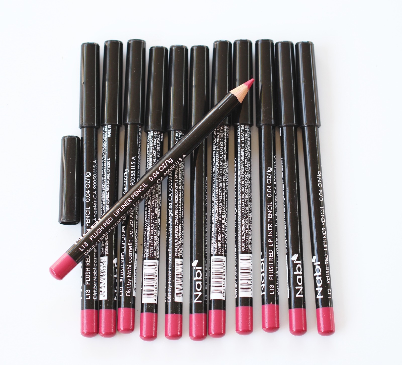 12 pcs NABI L13 PLUSH RED Lip Liner Pencil | eBay