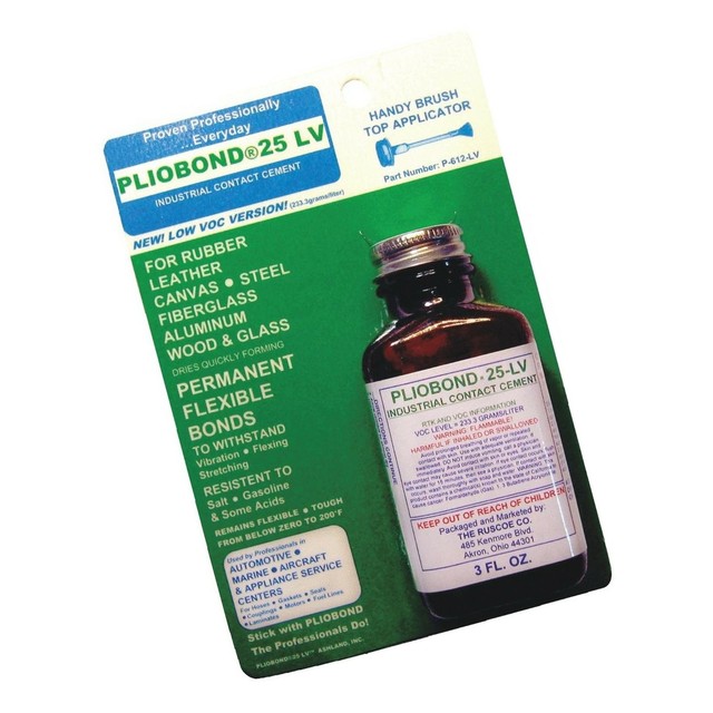 Automotive Marine Aircraft Home Approved Adhesive Pliobond 25 LV 3oz ...