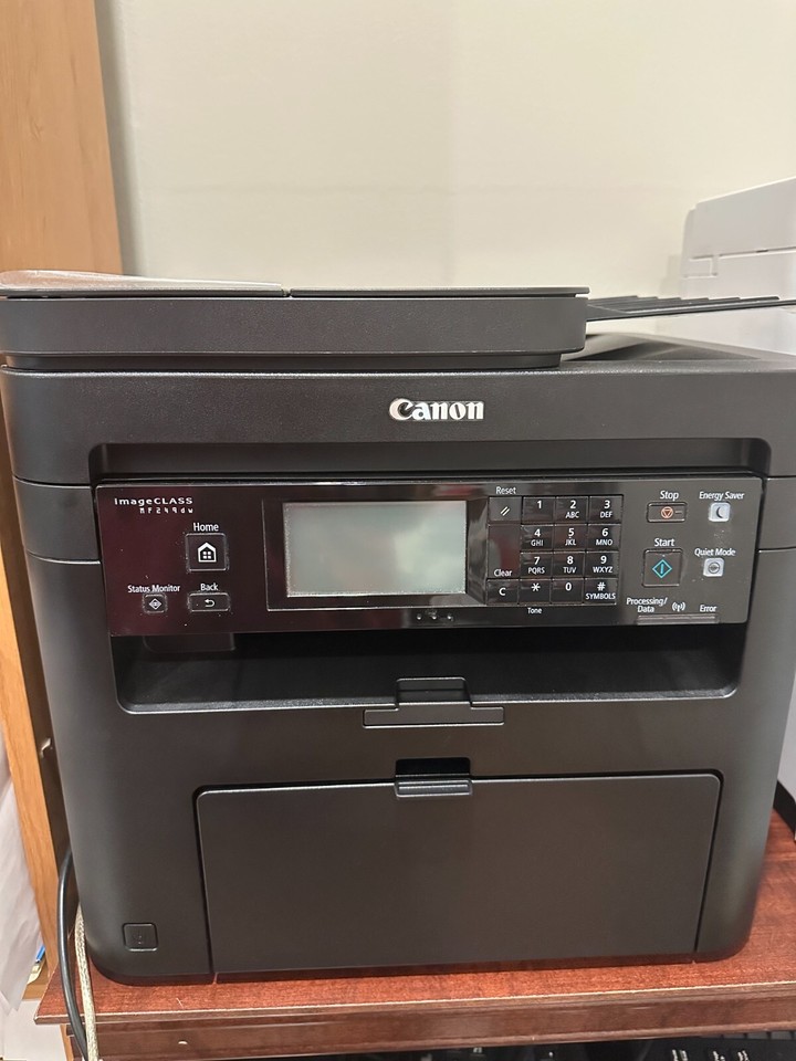 Canon ImageClass MF249DW All-in-One Monochrome Laser Printer | eBay