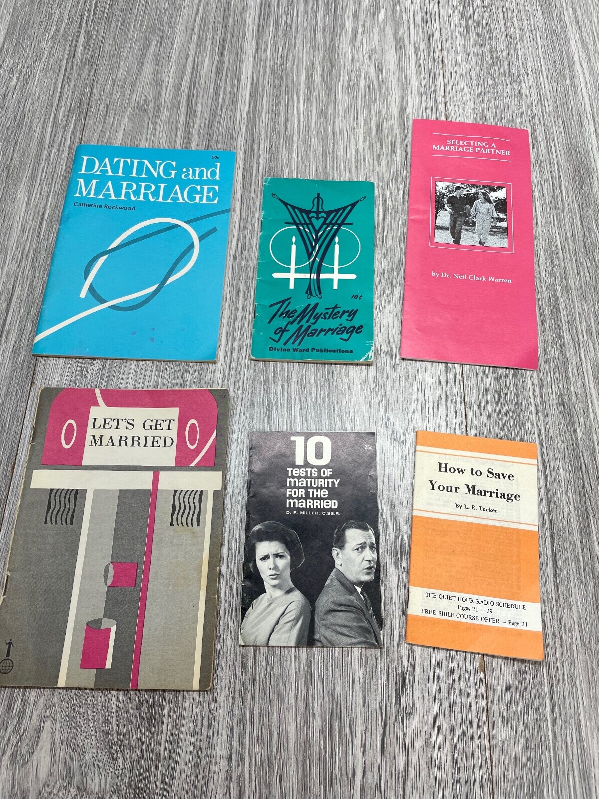 Religious Booklet Pamphlets about Marriage 1960's - 80's How to Save | eBay