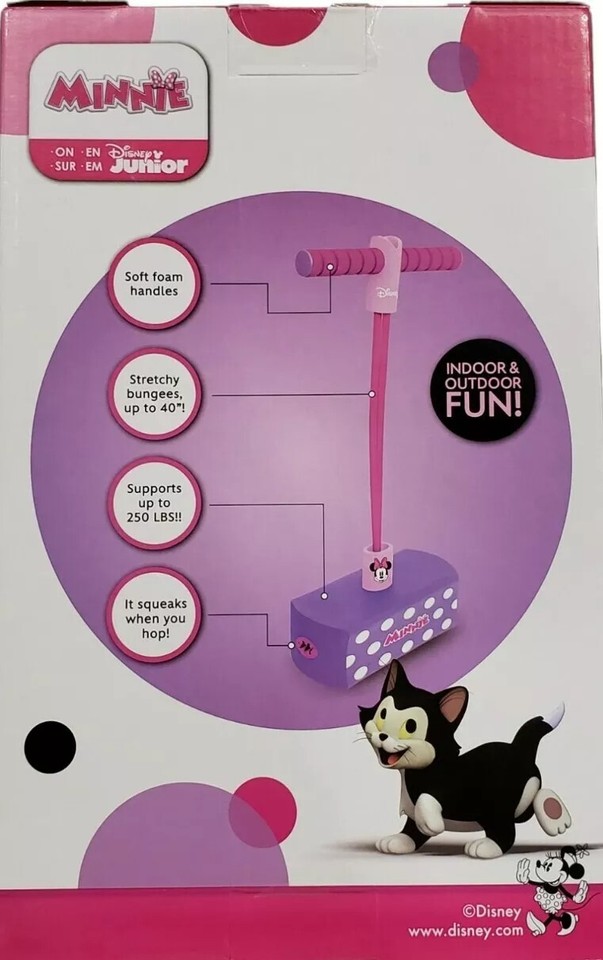 Disney Minnie Mouse Pogo Hopper Indoor And Outdoor - New / Sealed | eBay