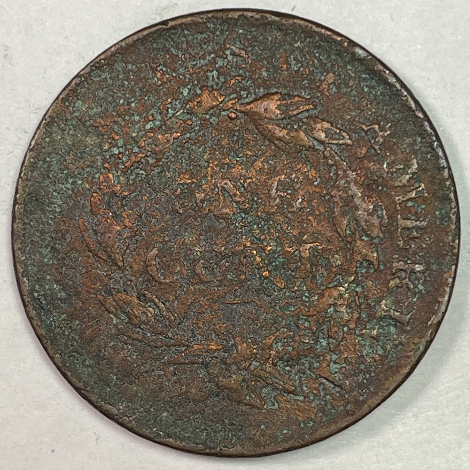 1835 Coronet Head Large Cent Very Fine VF Coin, Corrosion #18677 | eBay