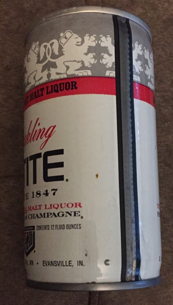 STITE Sparkling Malt Liquor Beer Can Heileman Brewing Co La Crosse WI ...