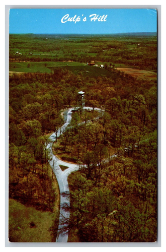 Gettysburg PA Pennsylvania Aerial View Showing Culp's Hill Battlefield ...