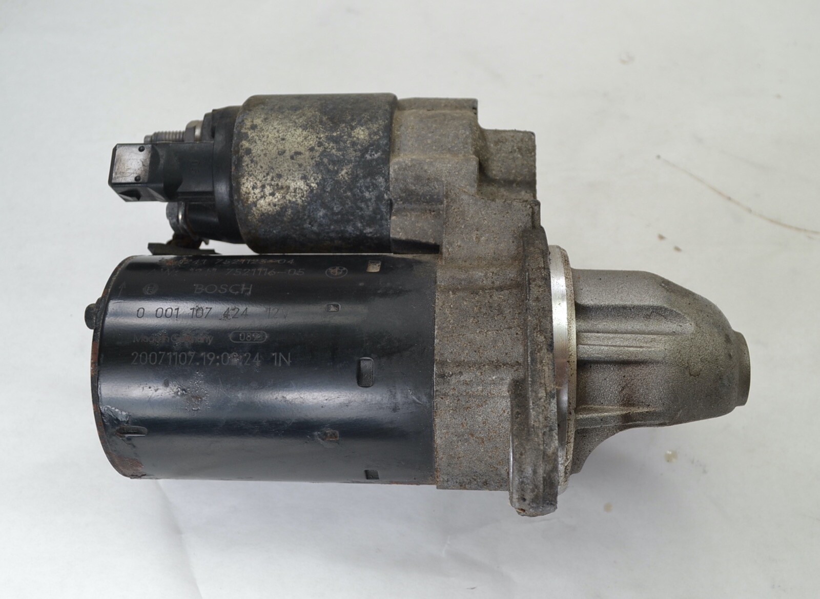 BMW F30 335i Original Starter & Solenoid N55 Engine 335iX 12417521123 ...
