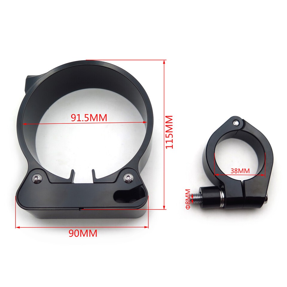 39mm/16" Side Mount Speedo Relocation Bracket For Harley Sportster XL ...