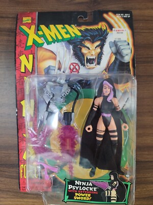1996 Marvel Comics X-Men Ninja Force - Ninja Psylocke Action Figure NEW ...