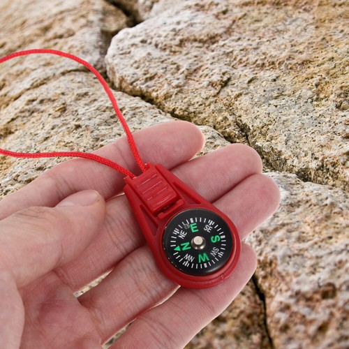 20 Pcs Survival Tools Camping Gear Compass Lanyard Child | eBay