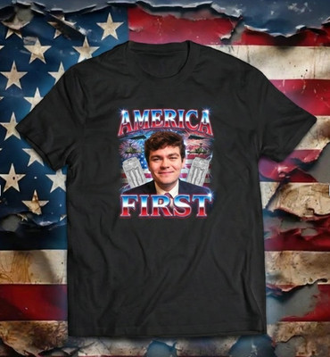 Nick Fuentes America First Patriotic Tee Shirt - Retro Limited Edition ...
