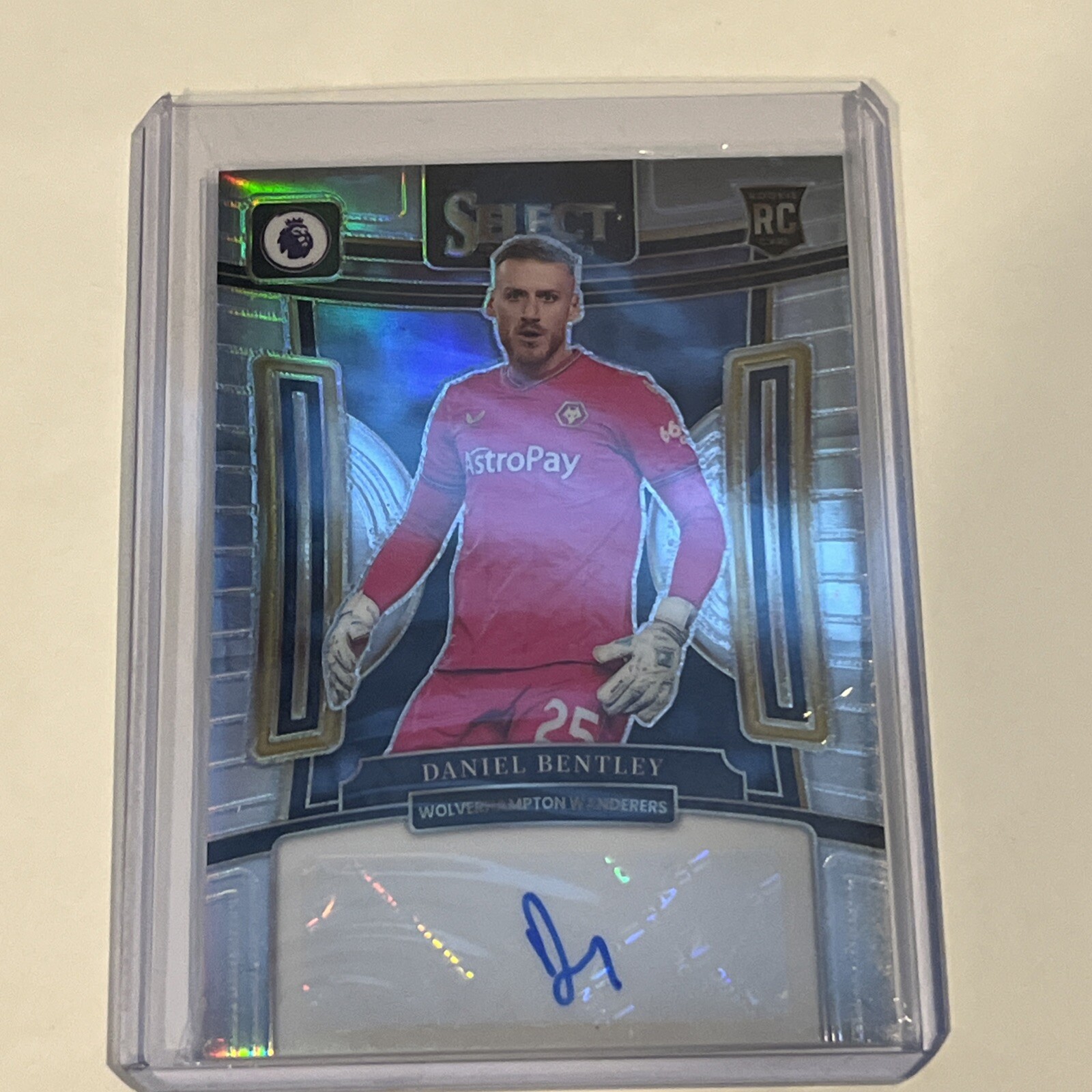 2023-24 Panini Select Premier League - Signatures Daniel Bentley #S-DBE ...