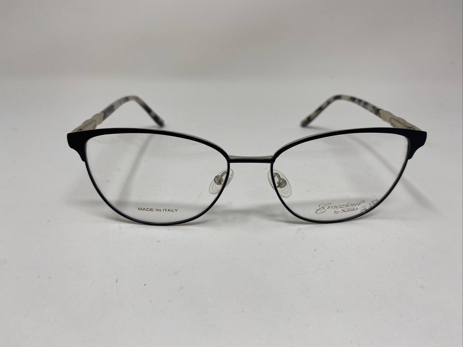 EMOZIONI BY SAFILO EYEGLASS EM 4399 BLACK GOLD FLEX HINGE 54/16/140 ...