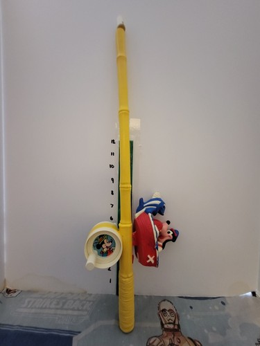 Vintage Disney Fishing Rod Goofy In A Boat Toy Pole | eBay