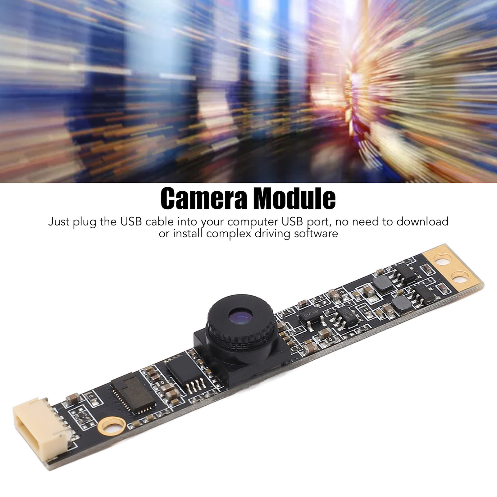 USB Camera Module 2MP 1080P 76°View 30FPS Fixed HD Camera Module Board ...