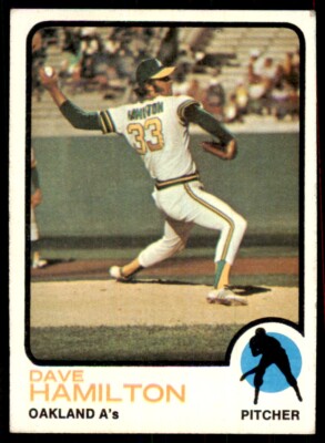 1973 Topps Dave Hamilton Baseball Cards #214 | eBay